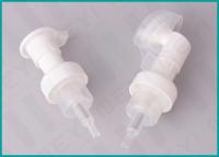 China Round White Foam Soap Pump Bottle 30ml Brush Head Shaving Liquid Dispenser for sale