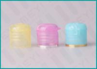 China Colorful PP Material Flip Top Closures 18/410 Butterfly Cap With Round Top for sale