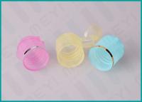 China Colorful PP Material Flip Top Closures 18/410 Butterfly Cap With Round Top for sale