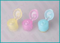 China Colorful PP Material Flip Top Closures 18/410 Butterfly Cap With Round Top for sale
