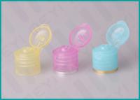 China Colorful PP Material Flip Top Closures 18/410 Butterfly Cap With Round Top for sale