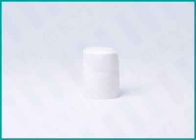 China 18/410 White Disc Top Plastic Bottle Screw Cap With Environmental Material for sale