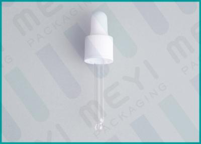 China 18/410 30ml Glass Dropper Bottles Essential Oil Transparent Dropper Bottle for sale