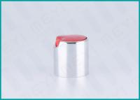 China 24/410 Metalized Disc Top Cap / Bottle Top Lids For Hair Styling Products for sale