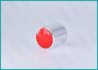 China 24/410 Metalized Disc Top Cap / Bottle Top Lids For Hair Styling Products for sale