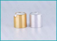 China Plastic UV Coating Disc Top 20/410 Dispenser Cap For Hand Wash Sanitizer for sale