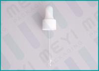 China Essential Oil Bottle Dropper 18/410 Totally Plastic Ribbed Dropper for sale