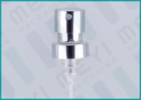 China Silver Perfume Atomizer Pump / Finger Pump Sprayer With 0.06 - 0.07cc Dosage for sale