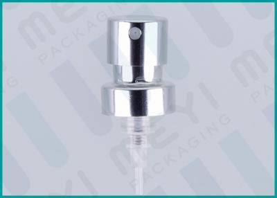 China Silver Perfume Atomizer Pump / Finger Pump Sprayer With 0.06 - 0.07cc Dosage for sale