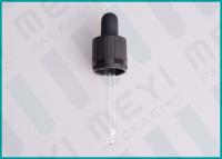 China Childproof And Tamper Evident Plastic Dropper 18/410 For Glass E-liquid Bottles for sale
