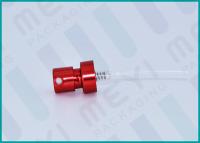 China Red Perfume Spray Dispenser Pumps With Customized Tube Length / Actuator Material for sale
