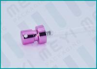China Glossy Pink Perfume Spray Pump / 15mm Diameter Perfume Atomiser Pump for sale