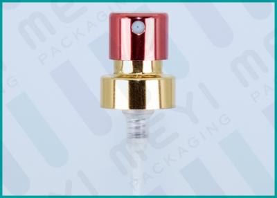 China Bright Colorful Perfume Finger Pump Sprayer , Aluminum Fine Mist Pump for sale