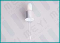 China 18/415 Cosmetic Essential Oil Dropper With Anodizing Aluminum Dropper Cap for sale