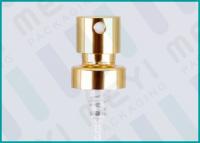 China Gold Screw Fine Mist Perfume Spray Pump For Cosmetic Pump Bottle for sale