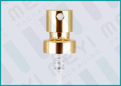 China Gold Screw Fine Mist Perfume Spray Pump For Cosmetic Pump Bottle for sale