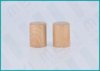 China No Leakage Wood Grain Perfume Bottle Caps With Water Transfer Printing for sale