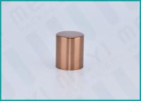 China Shiny Copper Customized Bottle Caps Convenient Installation For Perfume Bottle for sale