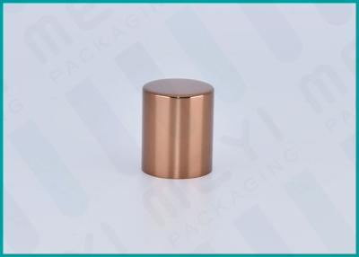 China Shiny Copper Customized Bottle Caps Convenient Installation For Perfume Bottle for sale