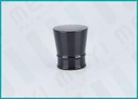 China Special Shape Multi - Size Black Plastic Caps For Cylinder Perfume Bottle for sale