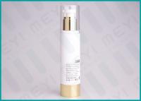 China Plastic Airless Pump Cosmetic Packaging , Various Volumes Foundation Pump Bottle for sale