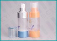 China 50ml 80ml 100ml AS Airless Pump Bottle , No Leakage Pump Spray Bottle for sale