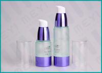 China Customized Airless Plastic Pump Bottles , 15ml 30ml 50ml Cosmetic Pump Dispenser Bottle for sale