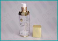 China UV Coating Easy Opening 50ml Skin Care Vacuum Airless Pump Bottle for sale
