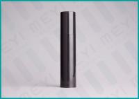 China 50ml Black PP Airless Cosmetic Bottles Round Shape With Double Layers Design for sale