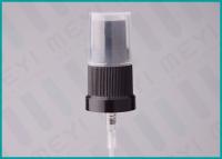 China Black Fine Mist Sprayers For Face Toner , 18/415 Cosmetic Mist Sprayers  for sale
