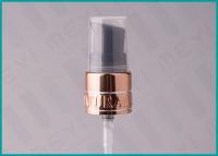 China 20/410 Airless Pump Cosmetic Packaging / Foundation Pump With Customized Embossed Logo for sale