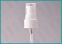 China 20/410 White Plastic Airless Makeup Pump No Leakage For Cosmetic Packaging for sale
