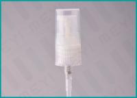 China 18/410 All Transparent Treatment Pump With Ribbed Closure For Skin Care for sale