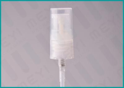China 18/410 All Transparent Treatment Pump With Ribbed Closure For Skin Care for sale