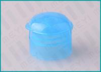 China 20/410 Blue Flip Top Dispensing Caps For Hand Wash Liquid / Disinfectant for sale
