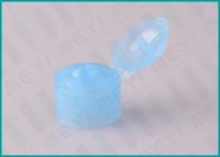China Pink 24/410 Flip Top Caps For Bottles , Butterfly Plastic Closure Caps For Hand Wash for sale