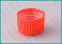 China 20/410 Red Screw Top CRC Child Resistant Caps Plastic Ribbed Closure for sale