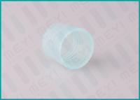 China 24mm Light Green Screw Top High Sealed Bottle Caps For Cosmetic Bottles for sale