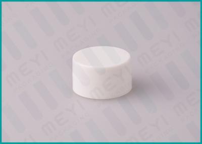 China 28mm White PP Plastic Screw Top Caps Round Shape With Customized Size for sale