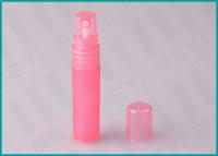 China 5ml Pink Travel Size Perfume Bottle Packaging No Spill With Plastic PP Material for sale