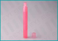 China 15ml Pink Miniature Perfume Bottle Packaging Refillable Perfume Atomizer for sale