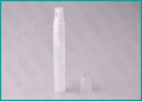 China Natural Frosted Atomizer Perfume Bottle Packaging 10ml Capacity With Round Dustcap for sale