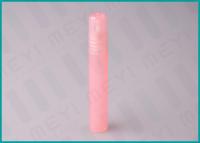 China 8ml Frosted Pink Plastic Perfume Bottle Packaging Travel Useful With Sprayer for sale