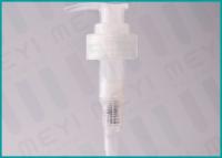 China Non Spill Transparent Hand Lotion Pump Dispenser , Plastic Soap Dispenser Pump for sale