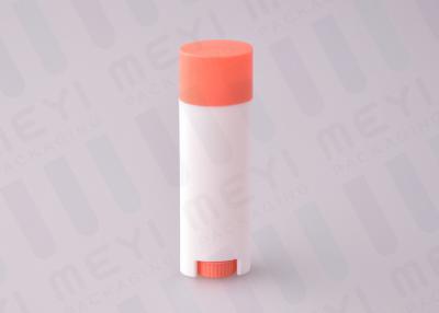 China 4.5g Colorful Plastic Oval Lip Balm Tubes Easy To Fulfill Lip Balm In for sale