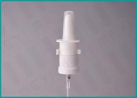 China 18/415 White Nasal Plastic Spray Pump , Pharmaceutical Pump Mister Sprayer for sale