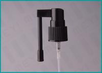 China 24/410 Black Oral Spray Pump For Antibacterial Throat Spray / Pharmaceutical Spray for sale