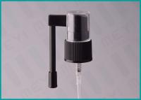 China 24/410 Black Oral Spray Pump For Antibacterial Throat Spray / Pharmaceutical Spray for sale