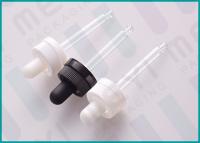China 20/400 Child Resistant Glass Pipette Dropper Ribbed PP Plastic For E-Juice Bottle for sale