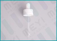 China 20/400 Child Resistant Glass Pipette Dropper Ribbed PP Plastic For E-Juice Bottle for sale